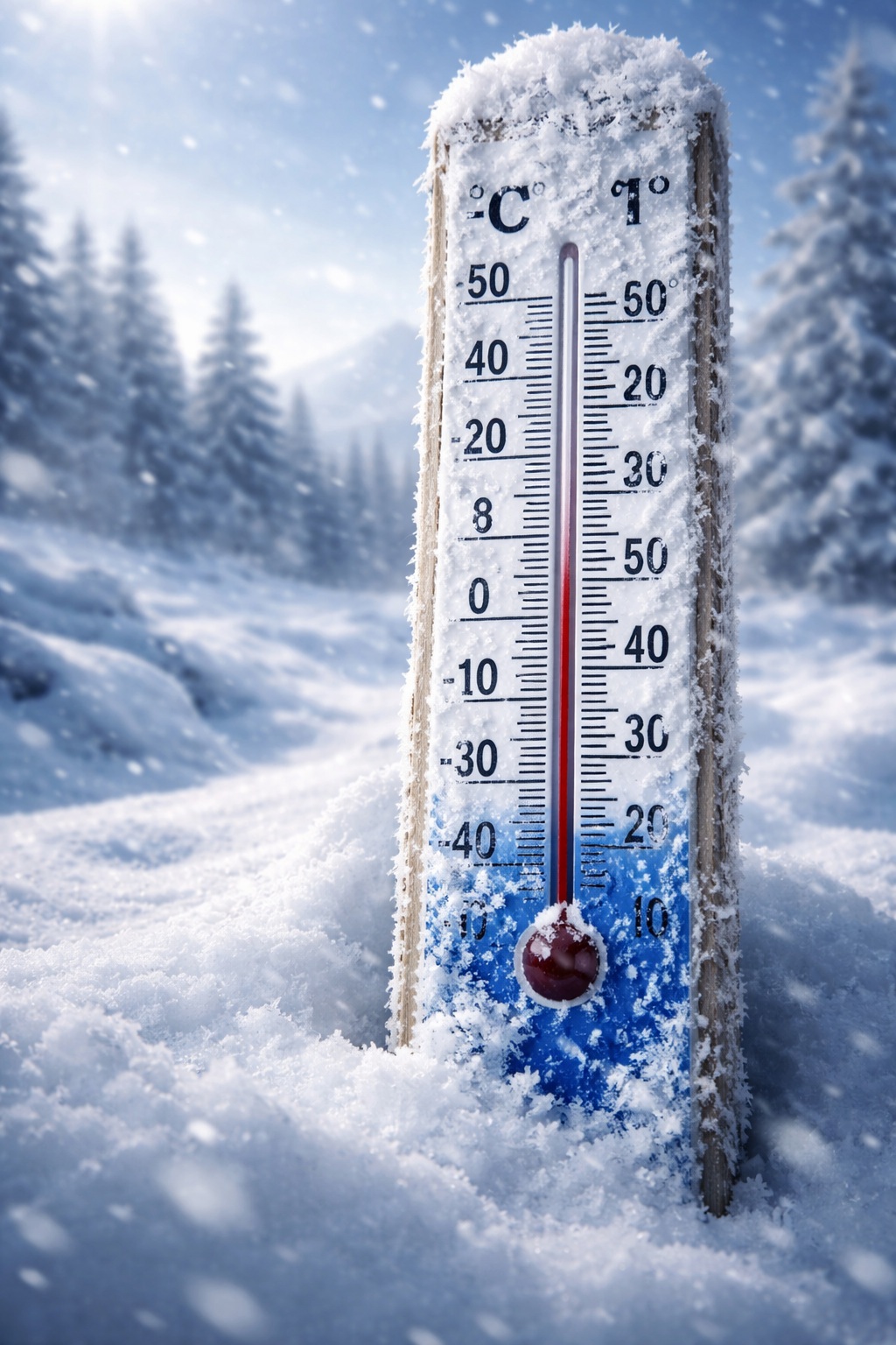 Ger sever și vreme foarte rece în România până miercuri, cu -19 grade ...