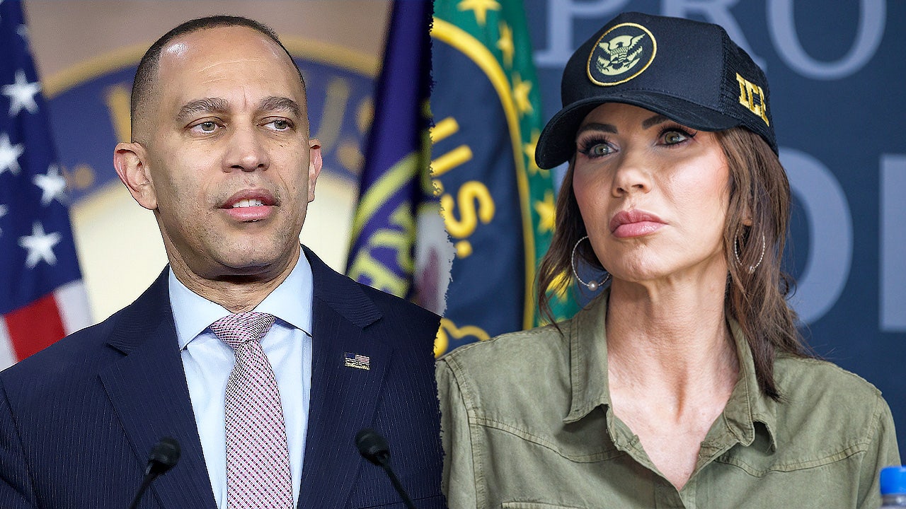 Jeffries afirmă că secretarul DHS, Noem, ar trebui să fie îndepărtat ...